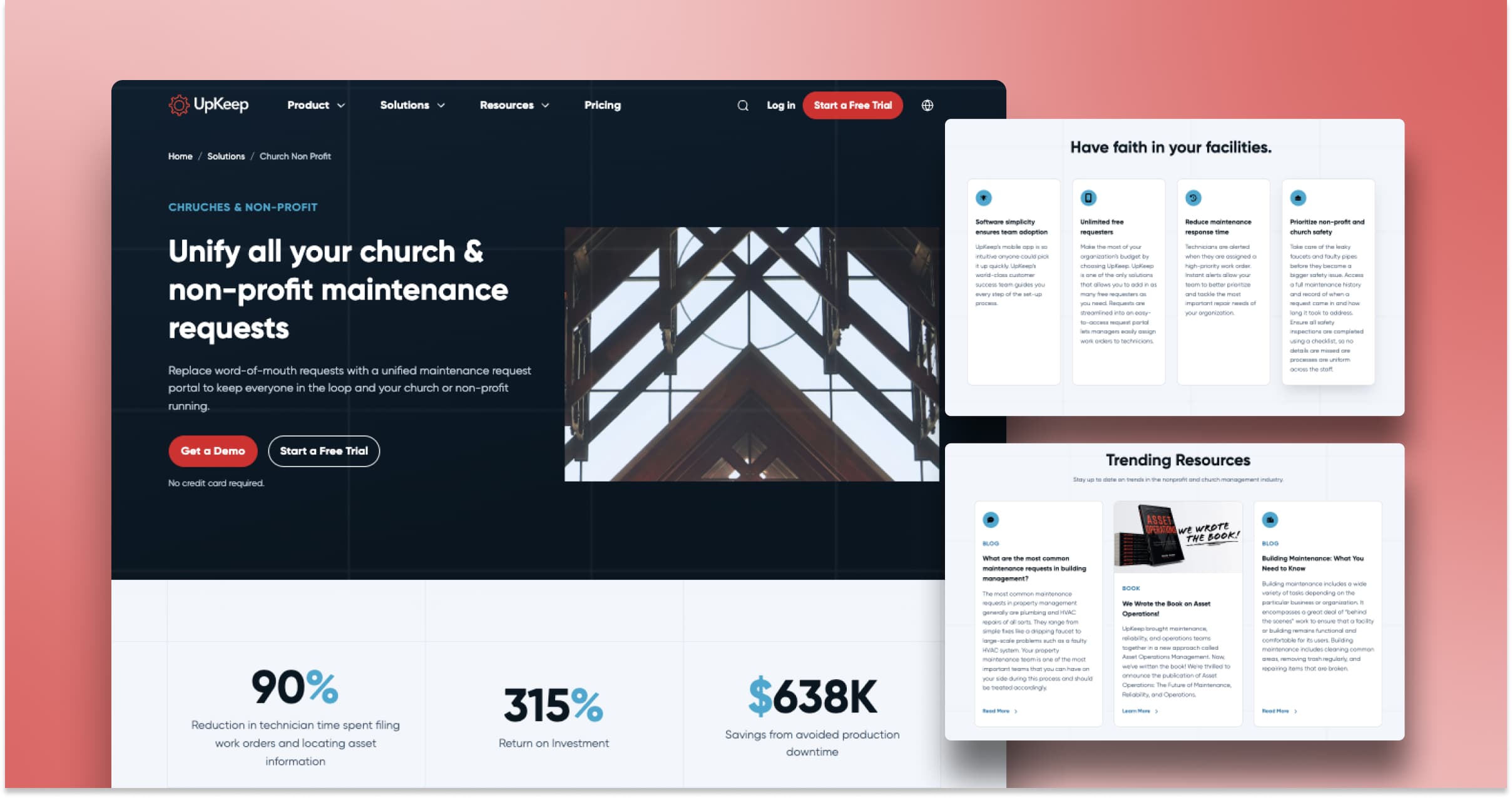 SaaS Solutions Page Design Best Practices + 15 Examples - Webstacks