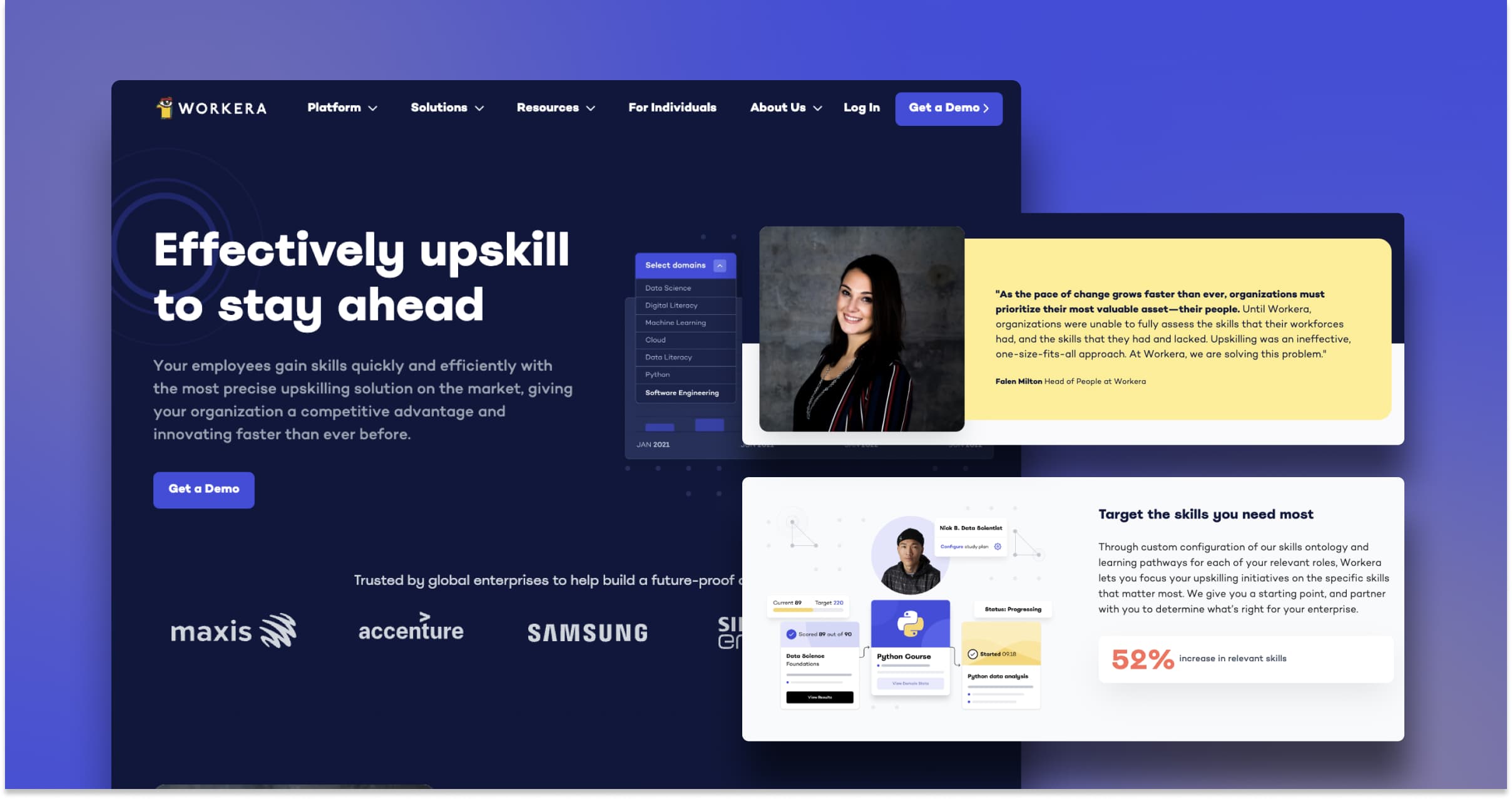 SaaS Solutions Page Design Best Practices + 15 Examples - Webstacks