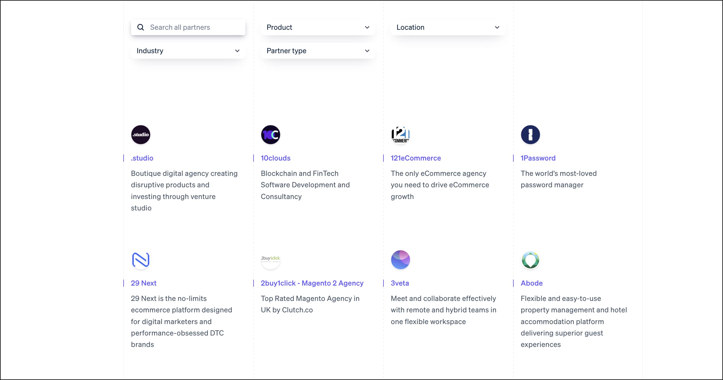 15 Best Partners Page Design Examples of 2024 - Webstacks
