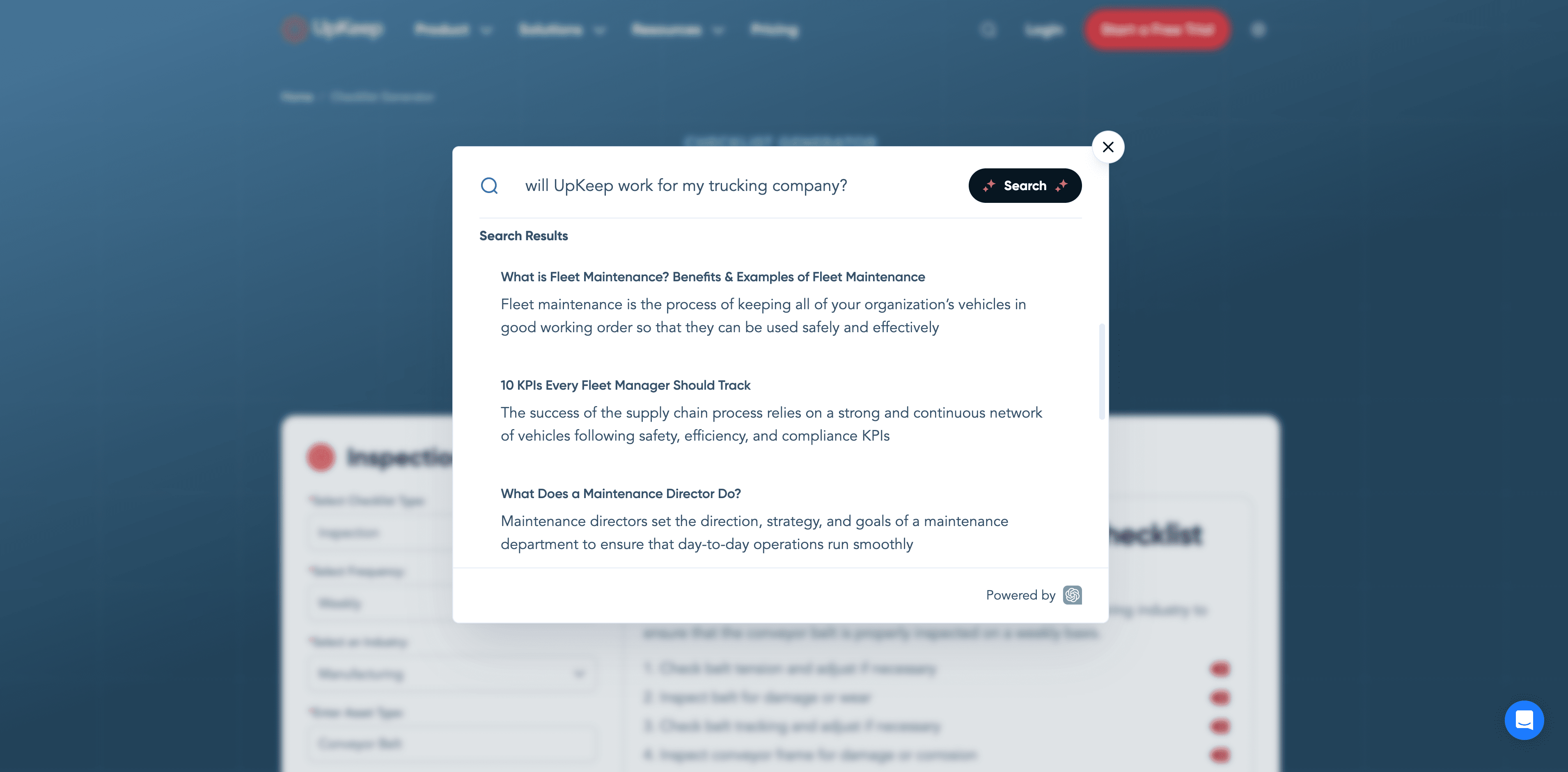 Building a Next-Gen SaaS Website with OpenAI’s API: UpKeep - Webstacks