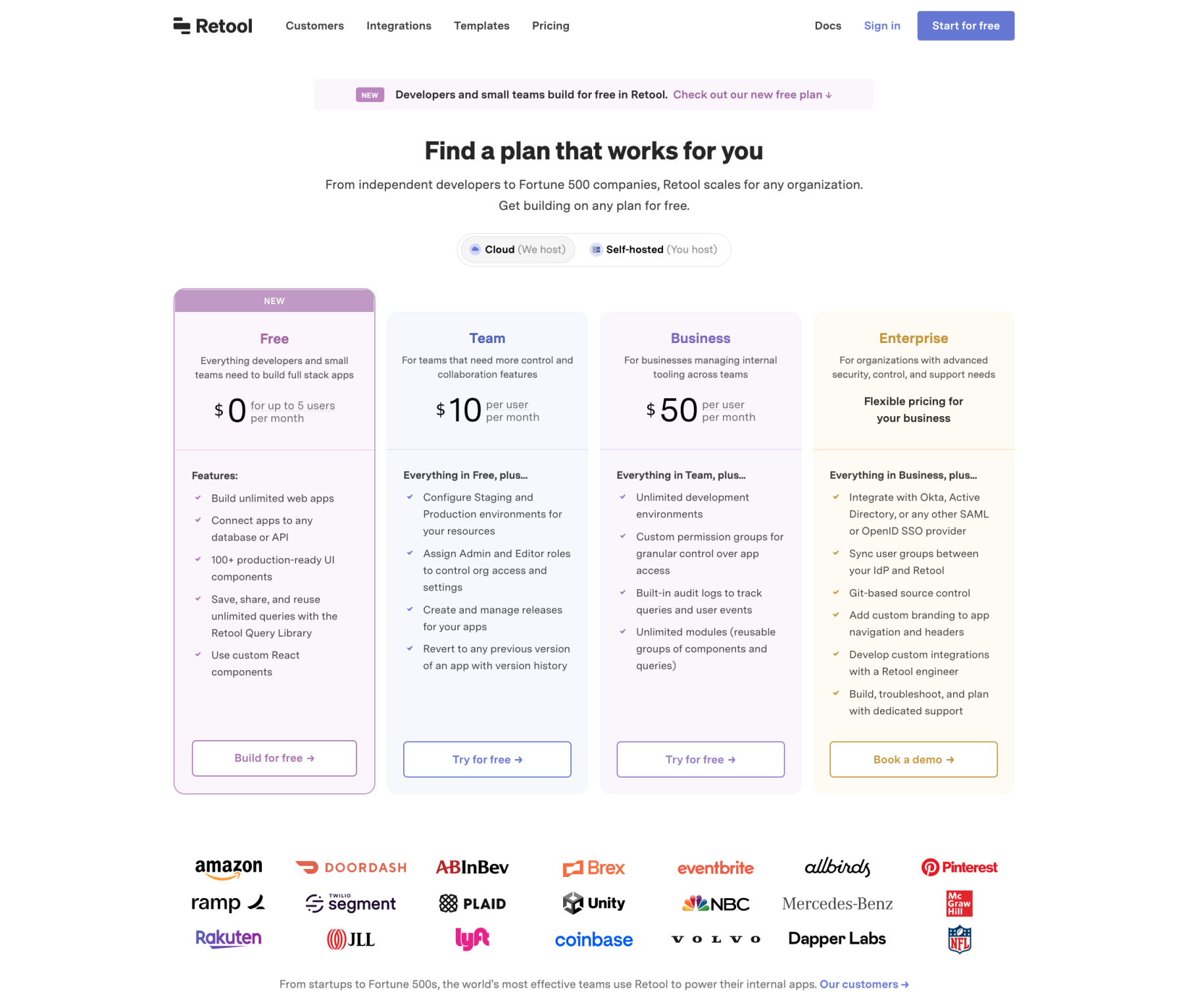 7 Best SaaS Pricing Page Examples of 2023 - Webstacks