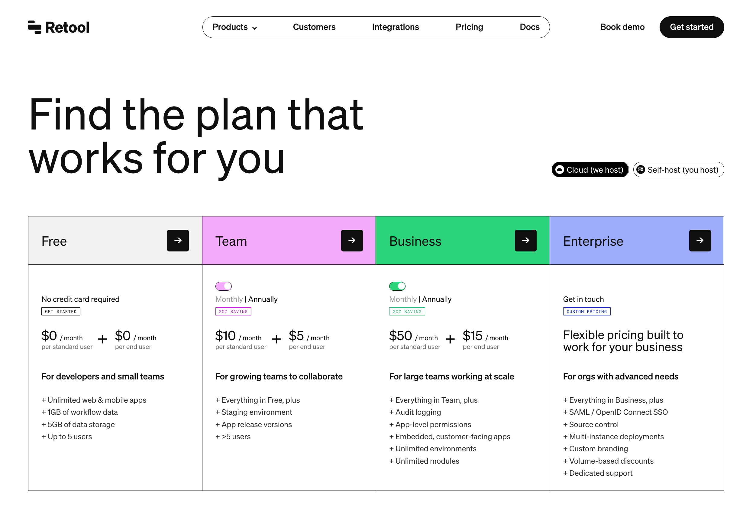 14 Best SaaS Pricing Page Examples in 2024 - Webstacks