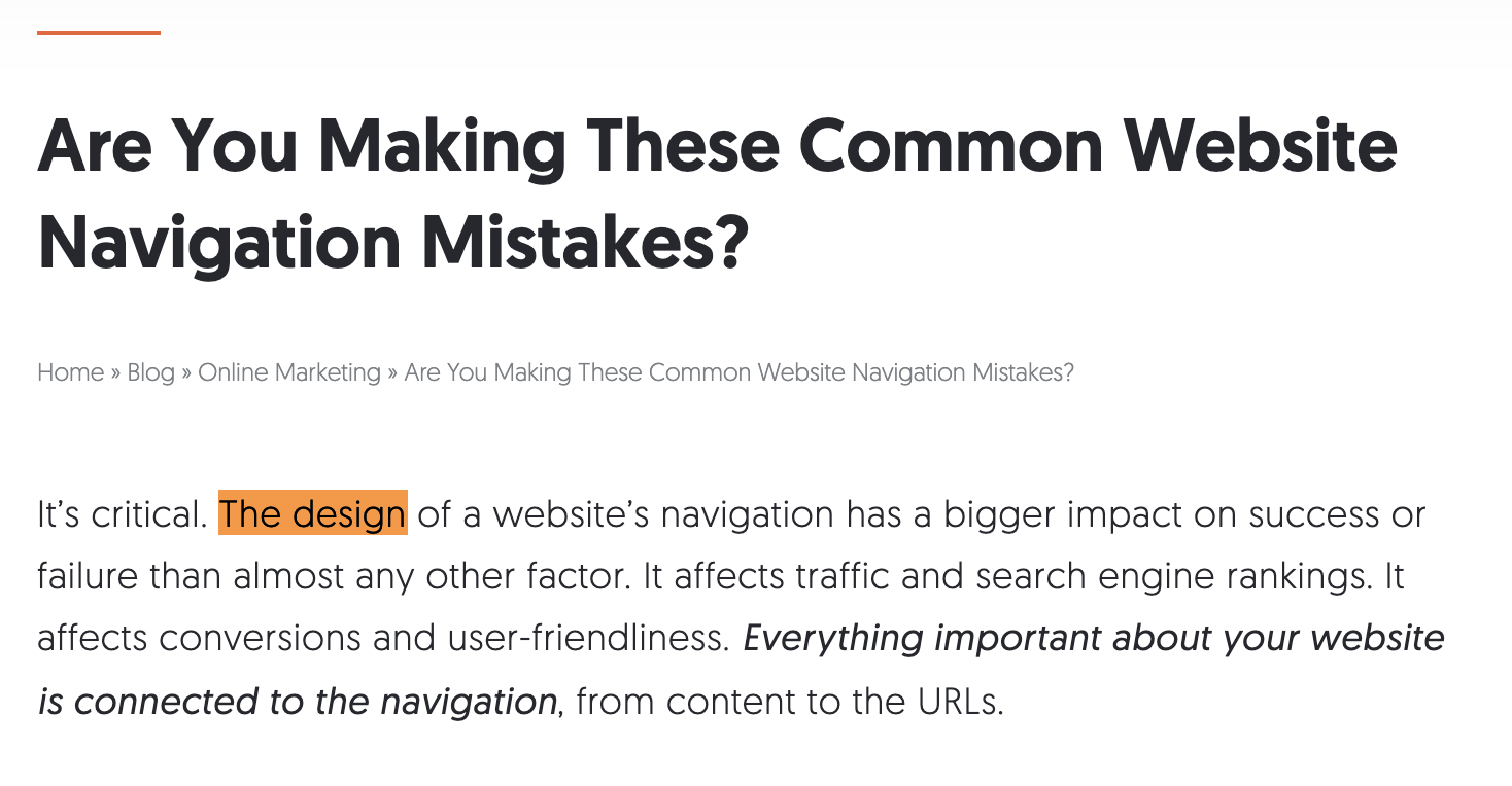 Design an Effective Navigation Menu UX with These 4 Tips - Webstacks