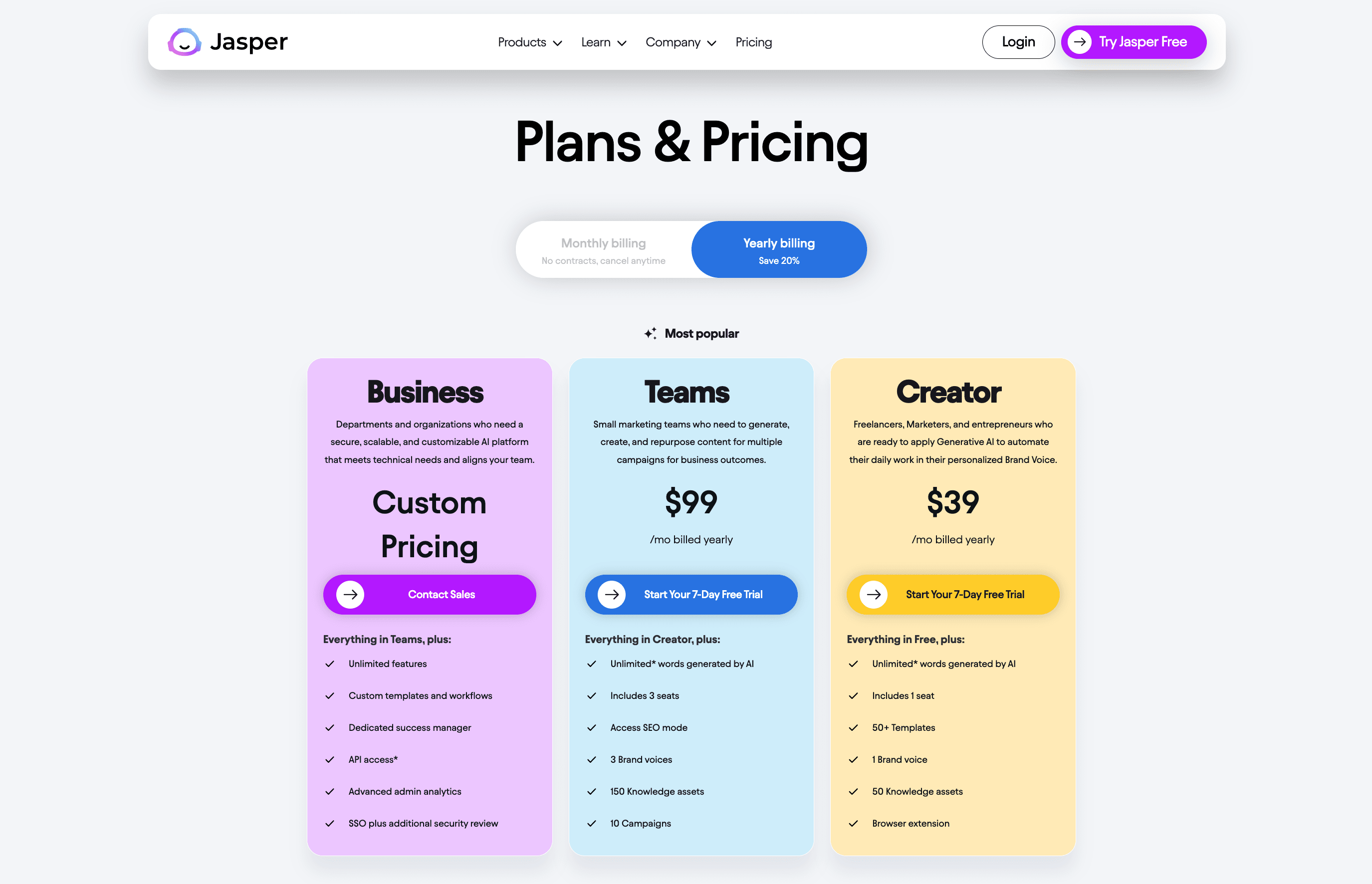 14 Best SaaS Pricing Page Examples in 2024 - Webstacks