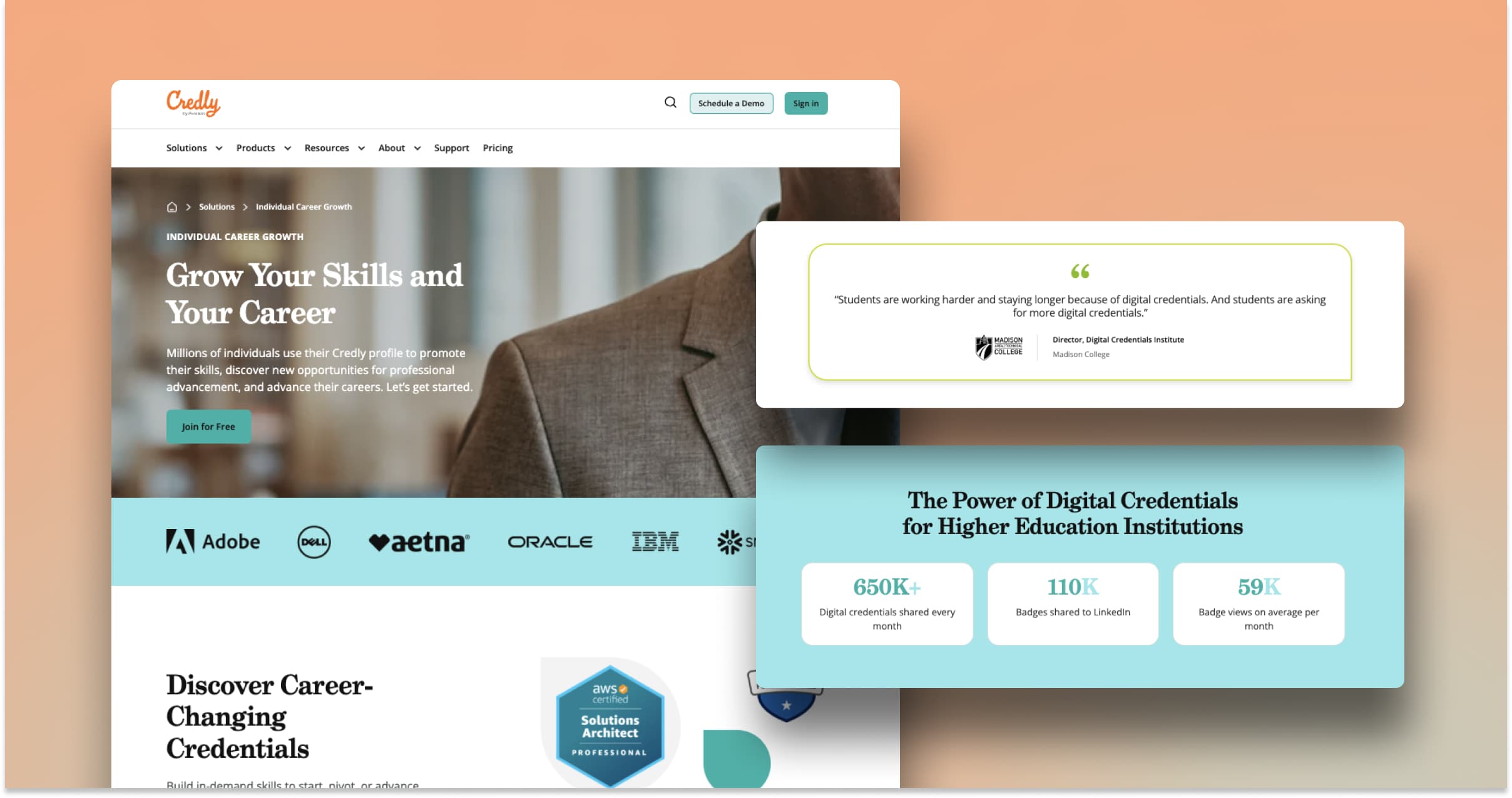 SaaS Solutions Page Design Best Practices + 15 Examples - Webstacks
