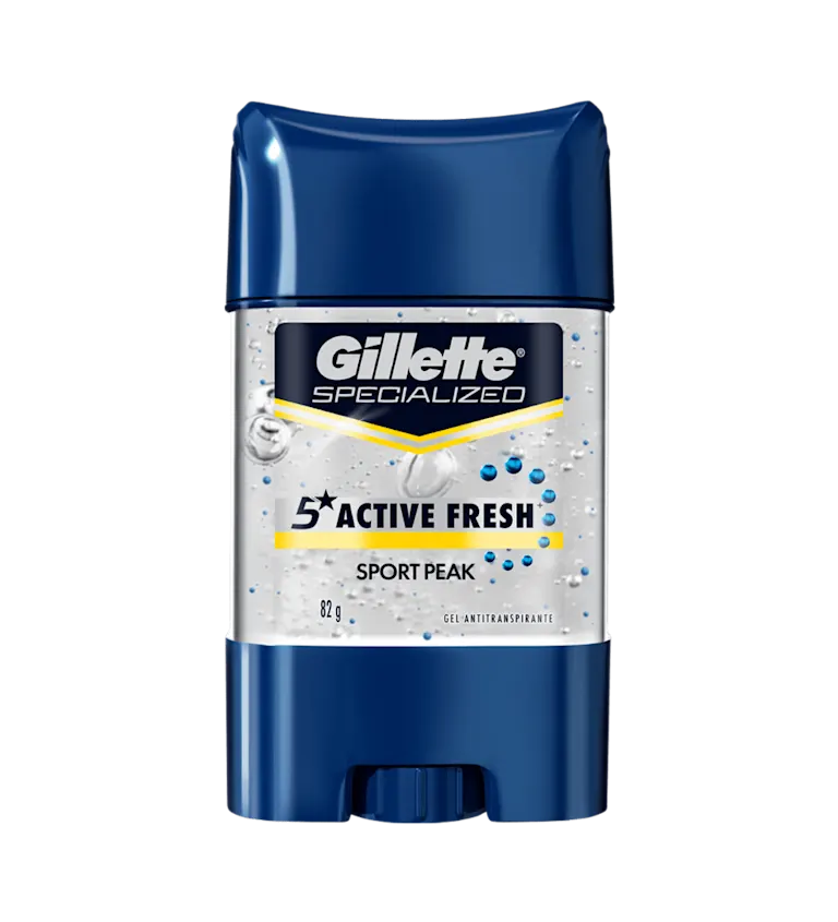 Gel Antitranspirante Sport Peak para Hombre | Gillette México