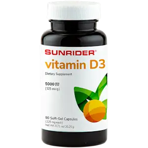 Vitamin D3 | 5000 IU 90 Capsules | Sunrider