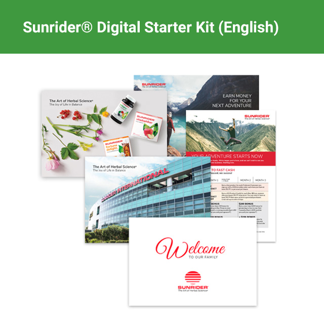 Sunrider® Digital Starter Kit – English (No tangible Kit) | 1 Pack ...
