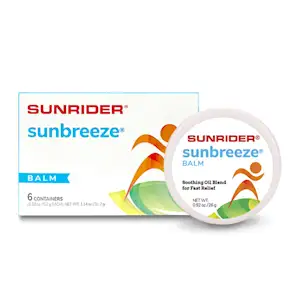 SunBreeze® | Balm - 6 Small Containers (0.19 oz./5.2 g each container ...