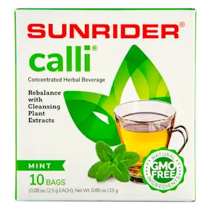 Calli® | Calli® Mint 10 Bags (0.08 oz./2.5 g each bag) | Sunrider