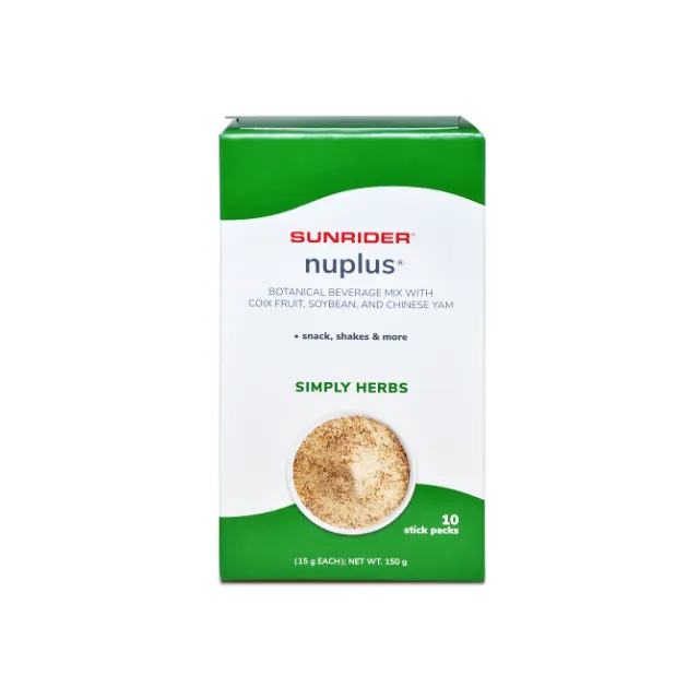 NuPlus® | Simply Herbs 10/15g/bag | Sunrider