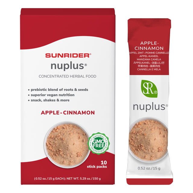 NuPlus® | NuPlus Apple Cinnamon 10/15g - Stick Pack