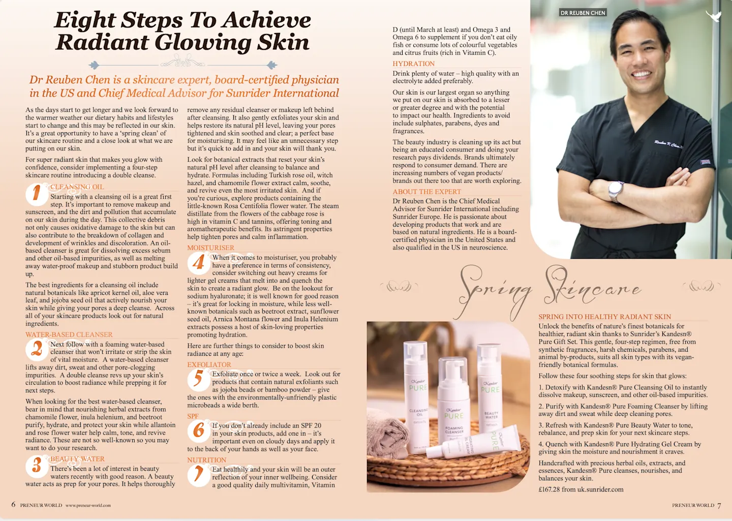 Spring into Radiant Skin: Dr. Reuben Chen's Insights Featured in ...