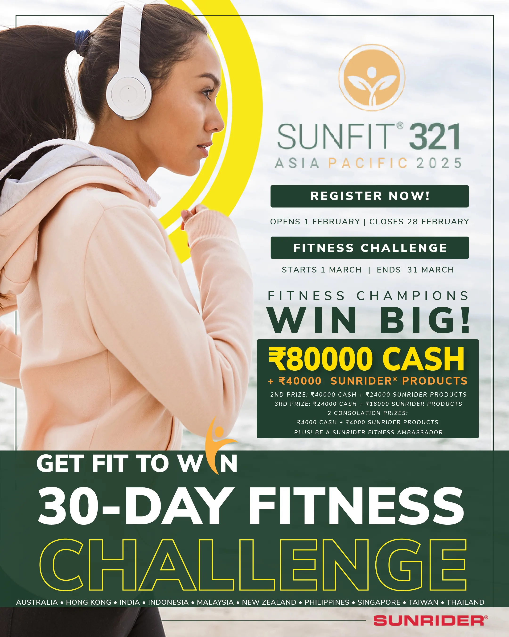 SunFit® 321 Challenge: A 30-Day Fitness Revolution for Asia Pacific ...