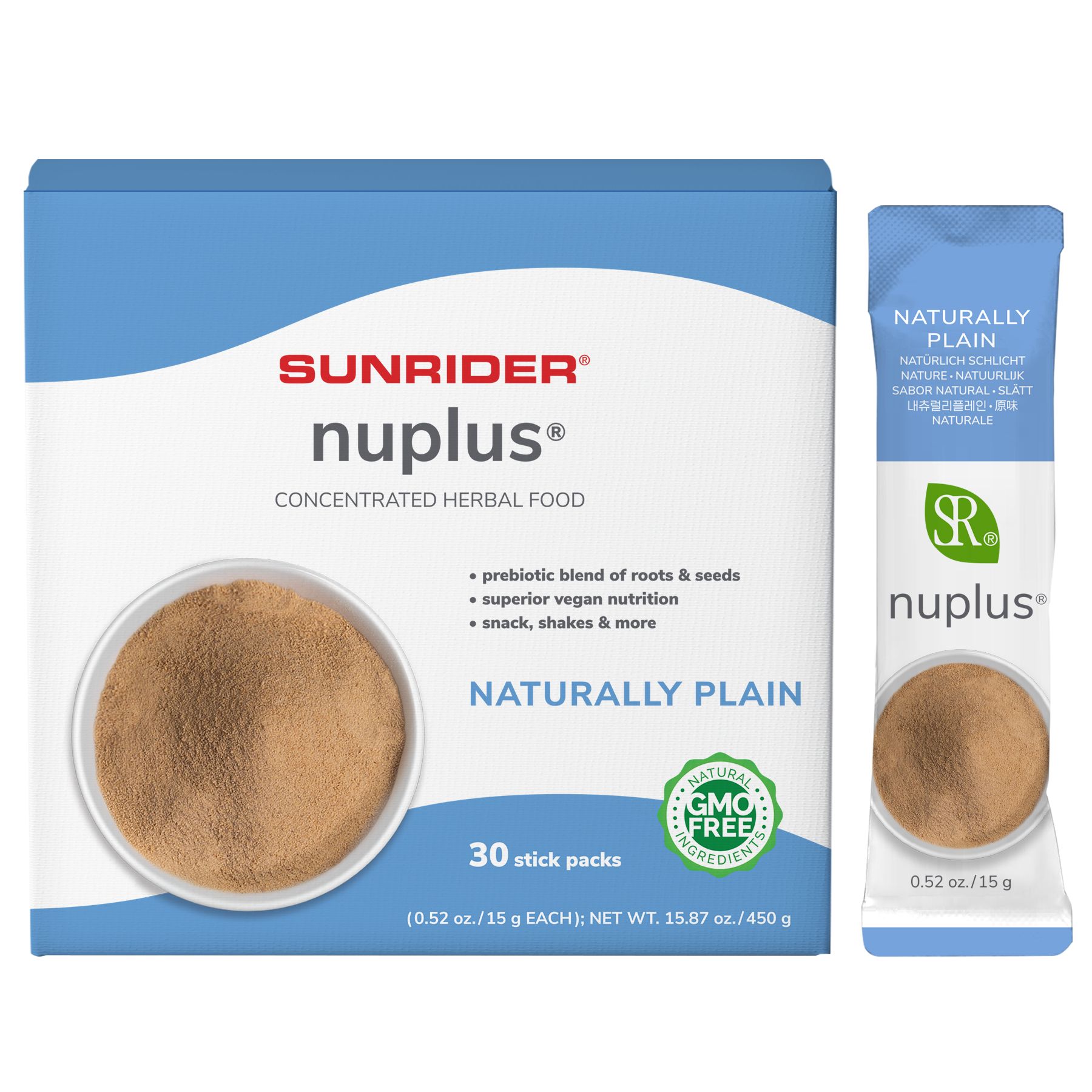 NuPlus® | Naturally Plain 30/15 g