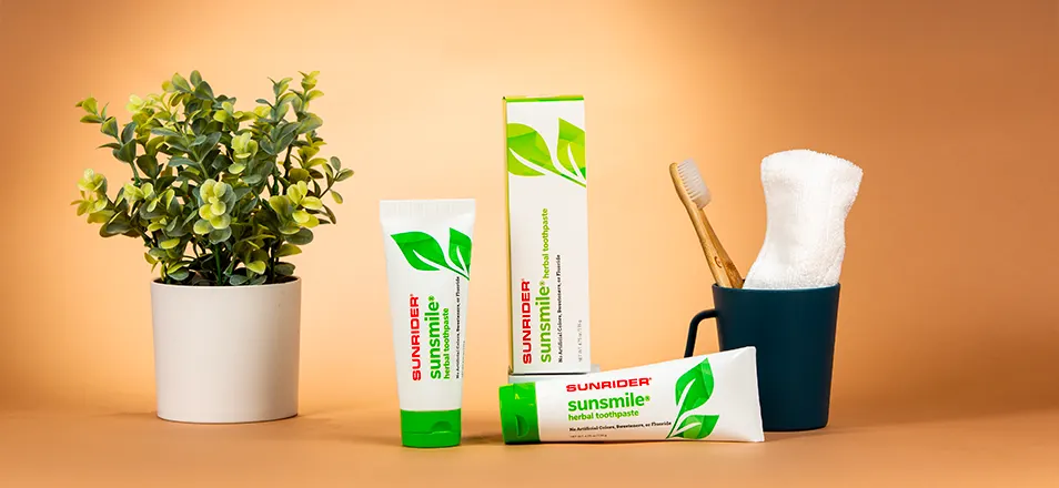 One Brush—A World of Difference: SunSmile® Herbal Toothpaste | Sunrider