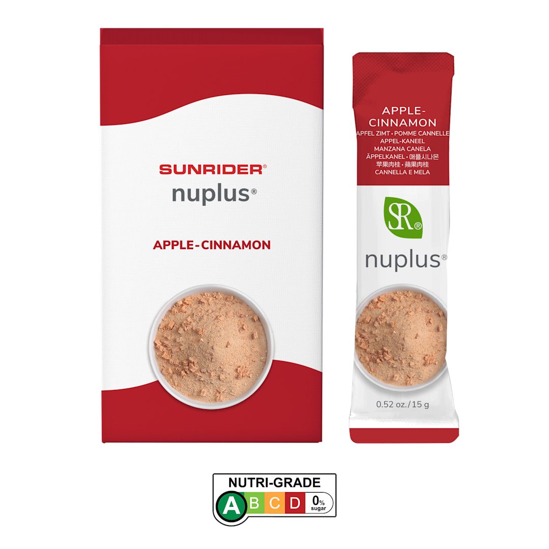 NuPlus® | Apple Cinnamon 10/15g packs - Stick pack
