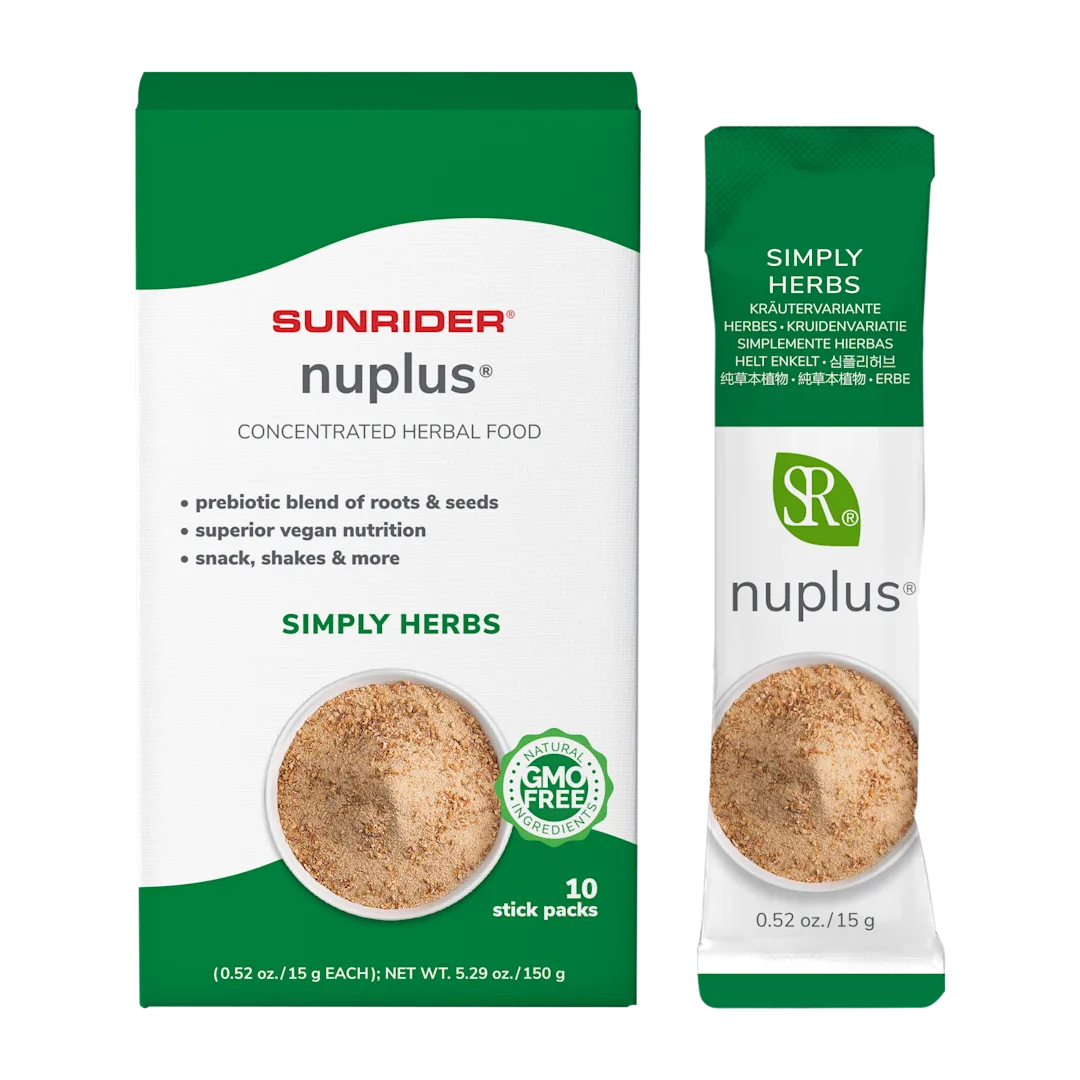NuPlus® | Simply Herbs 10/15 g Packungen