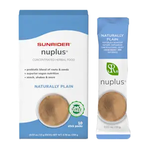 NuPlus® | Naturally Plain 10/15 g Stick Packs | Sunrider
