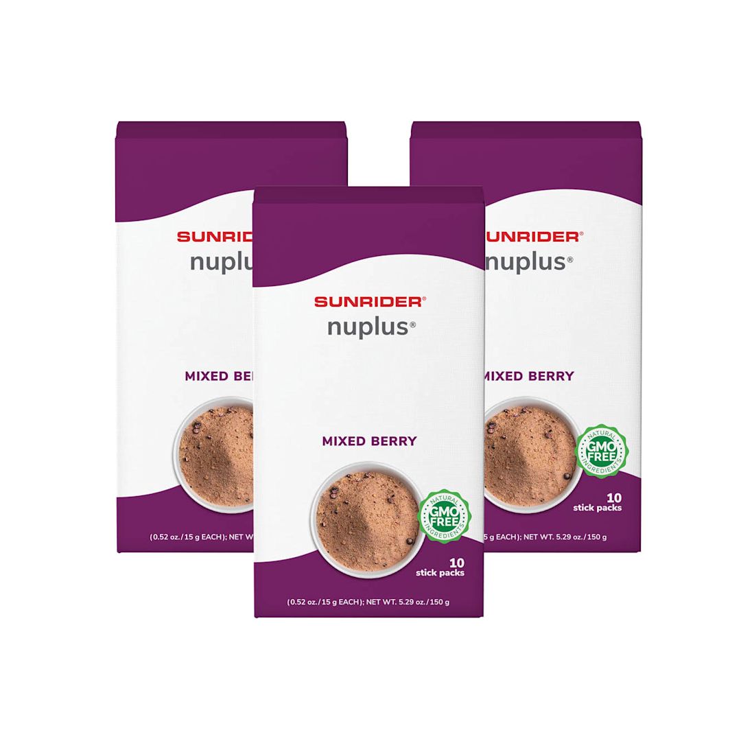 NuPlus® | Mixed Berry - 3 x Stick Pack Bundle (10-15g)