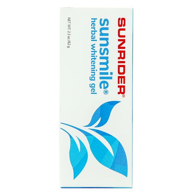 SunSmile® Herbal Whitening Gel | Net Wt. 2.2 oz./62 g