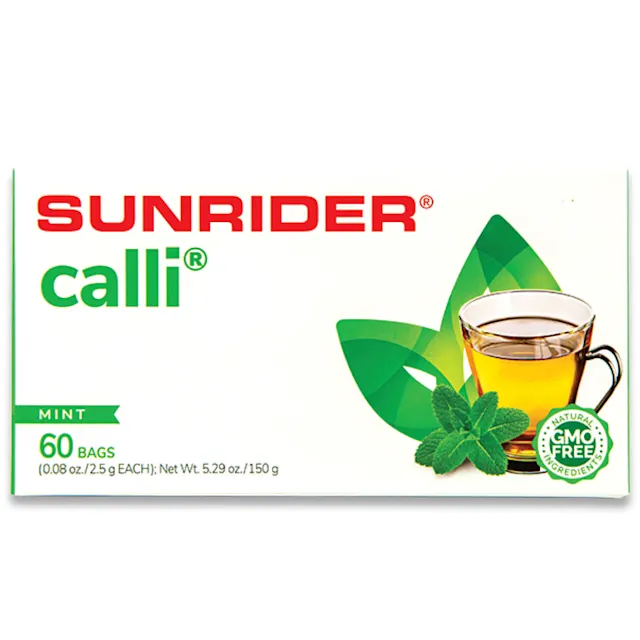 Calli® | Mint (60-2.5g bags) | Sunrider