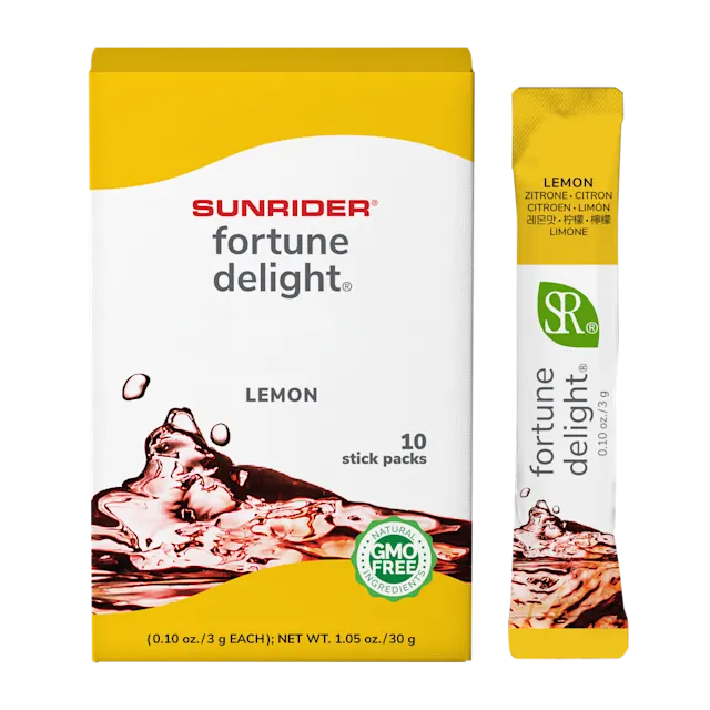 Fortune Delight® | Lemon - Stick Pack (10/3g) | Sunrider