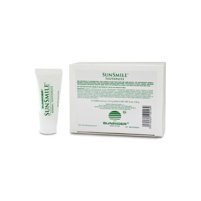 SunSmile® Herbal Toothpaste | 10 pks / 0.5 oz.