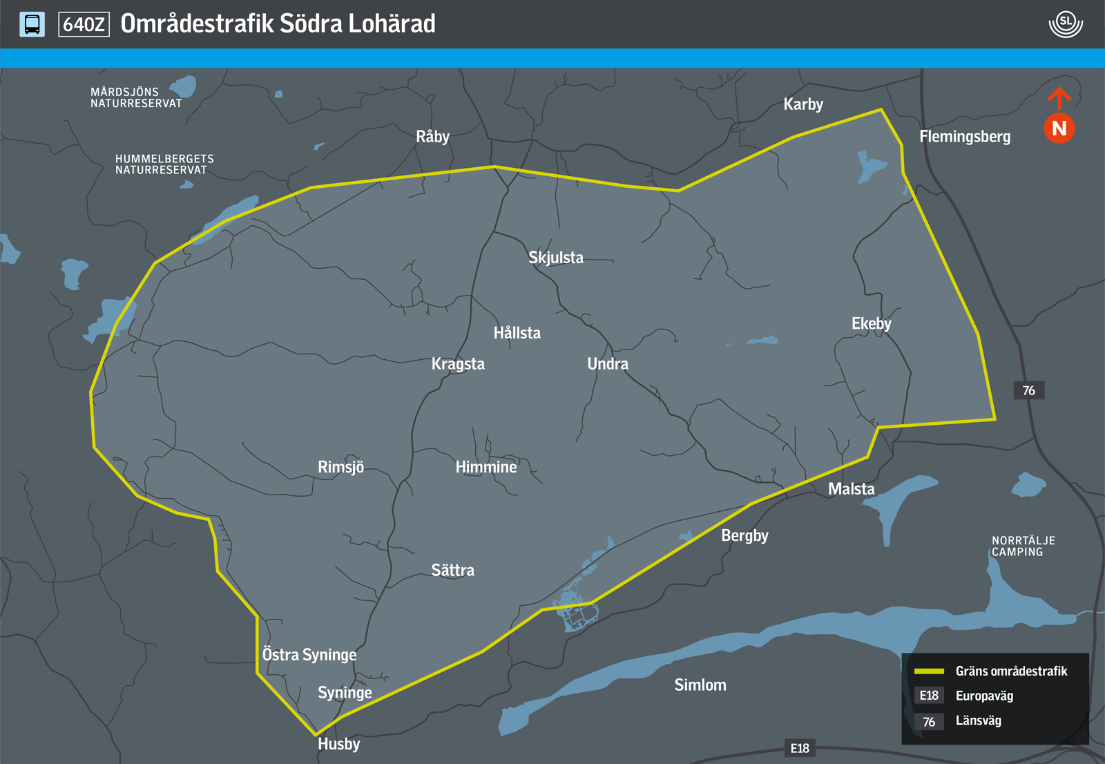 Områdestrafik i Vallentuna och Norrtälje