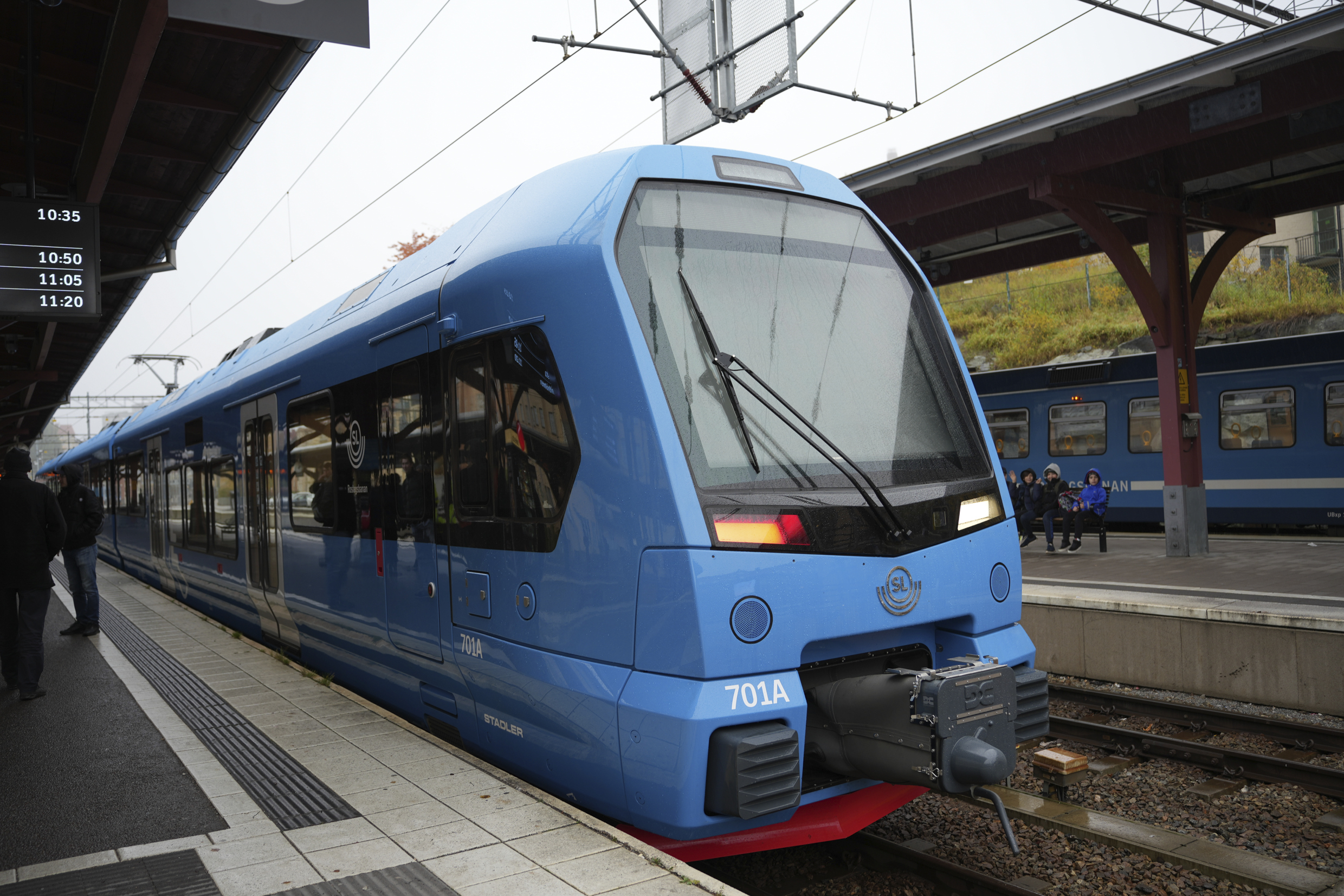 De nya tågen X15p