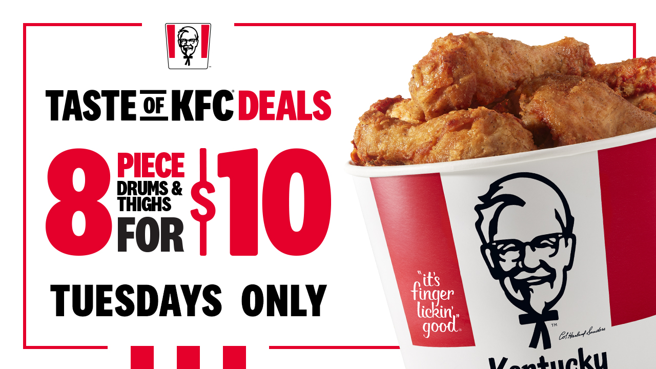 Kfc specials for today store