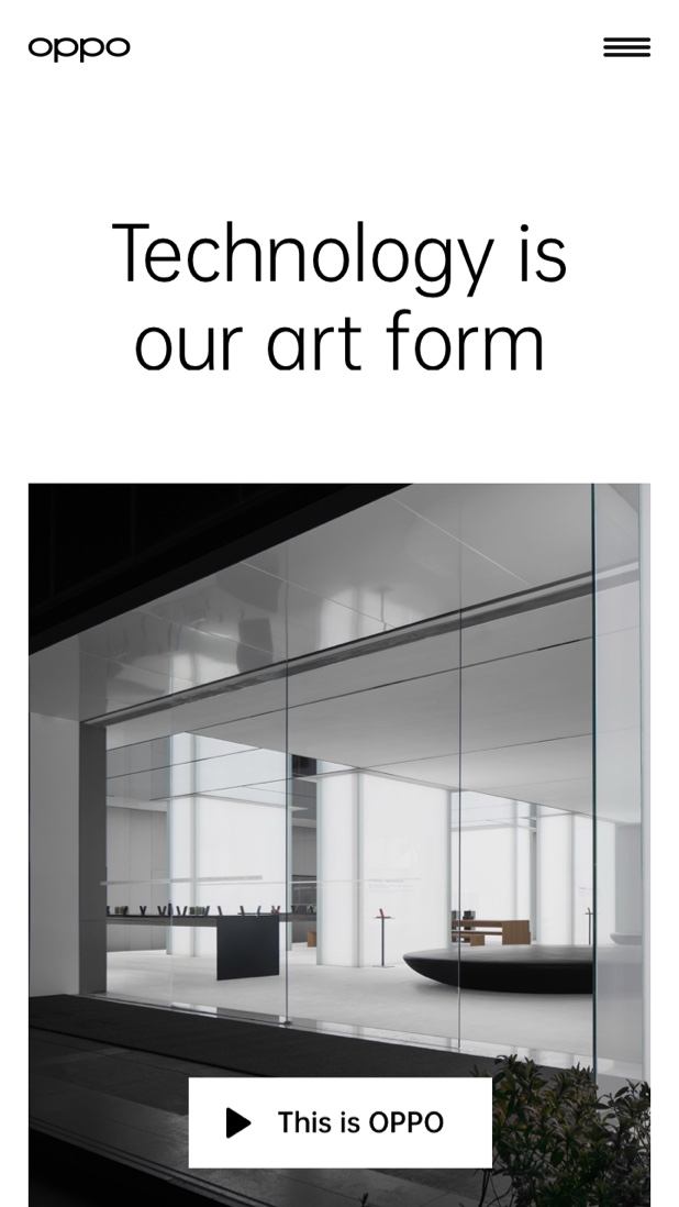 Hello Monday | OPPO Global Website Redesign