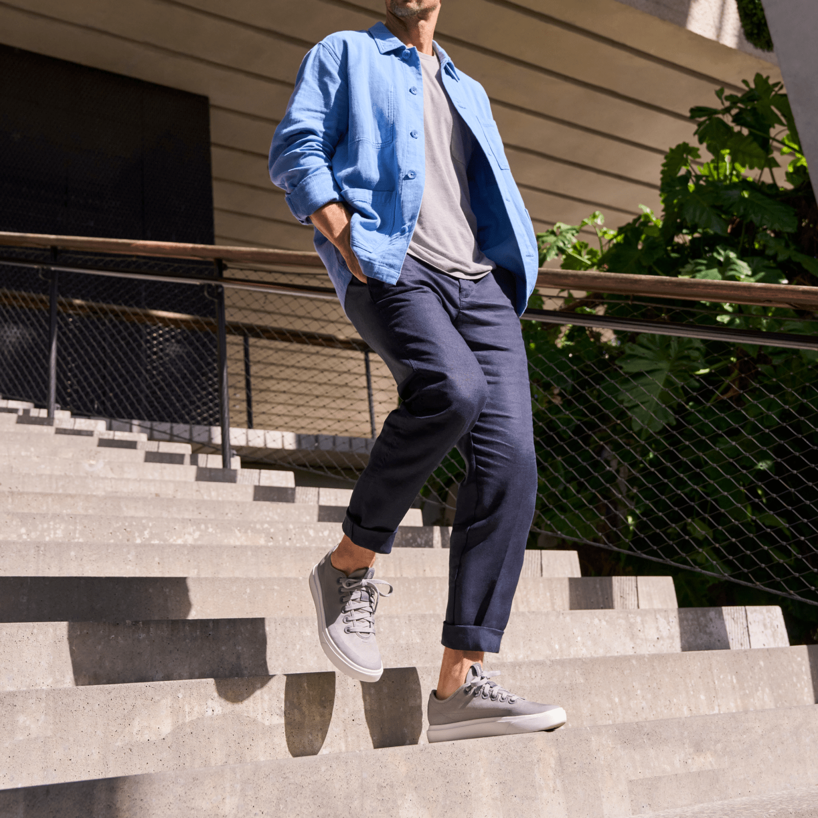 Men's Canvas Pipers - Natural Black (Blizzard Sole)