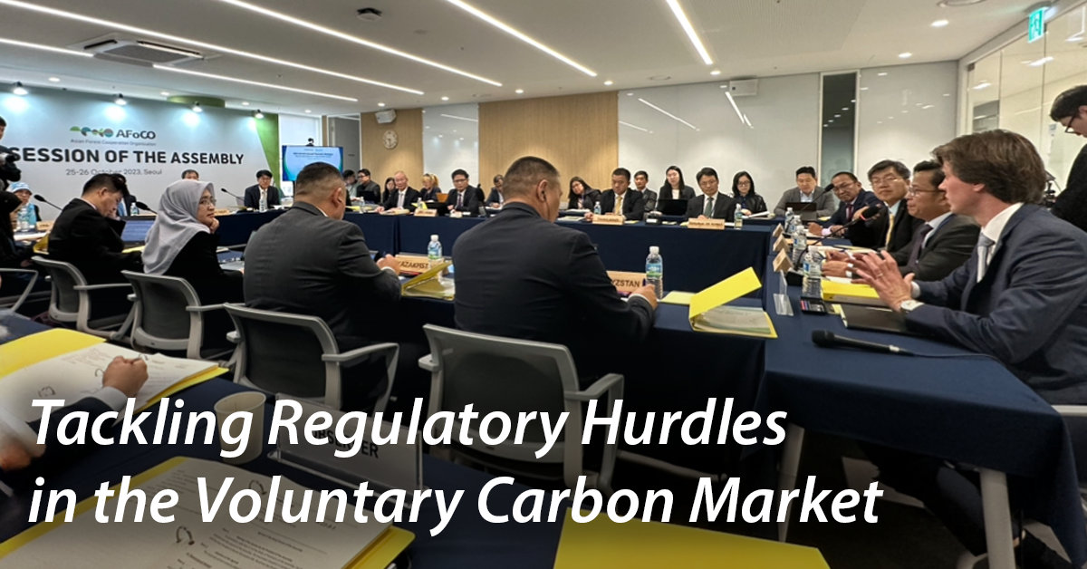 Navigating the Voluntary Carbon Market’s regulatory landscape | Acorn ...