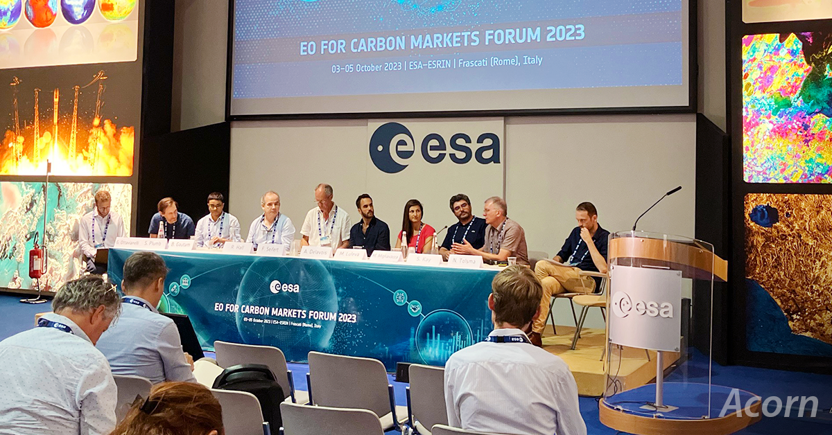 Acorn shares the impact of RS technology on smallholders at ESA ...
