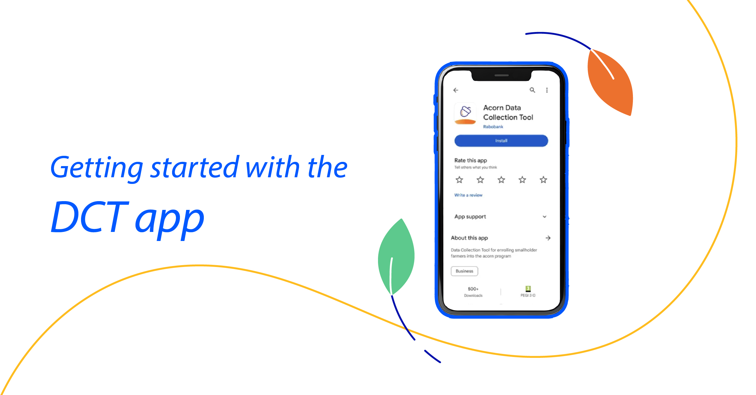 Getting started with the DCT app | Acorn Rabobank