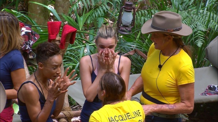 The Snake Rock Celebs make it to main Camp for an emotional reunion | I ...