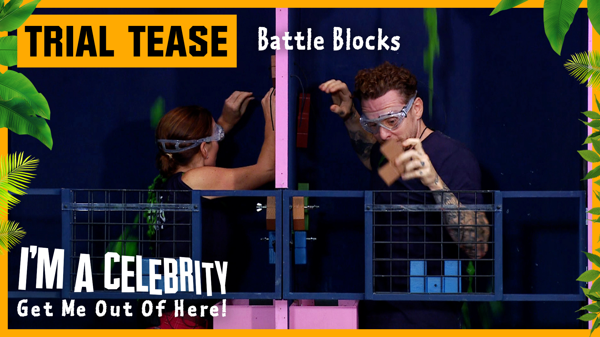 Trial Tease: The Celebs go head-to-head in Battle Blocks | I'm A ...
