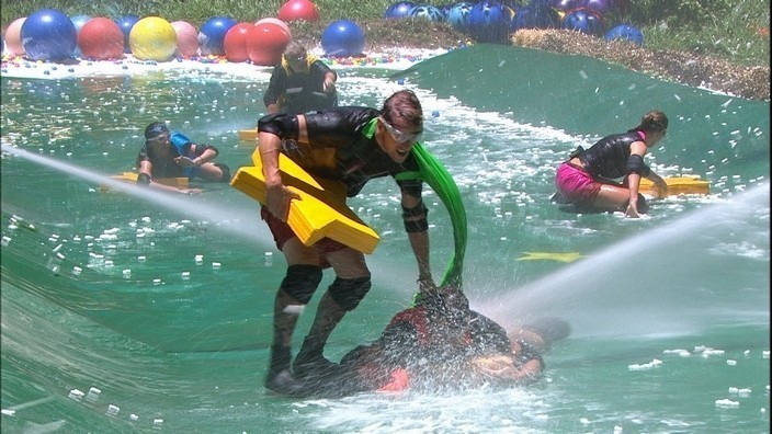 First glimpse of tonight's Celebrity Cyclone trial | I'm A Celebrity ...