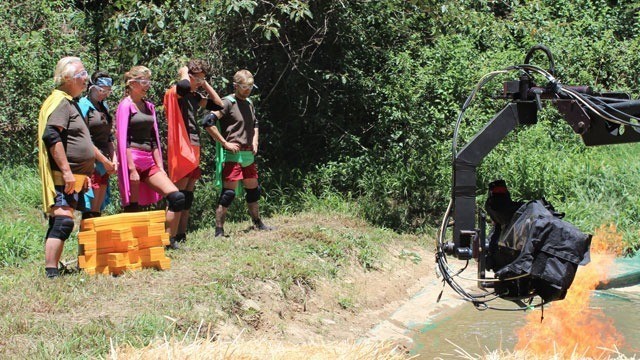 Behind the scenes at Celebrity Cyclone | I'm A Celebrity Get Me Out Of Here