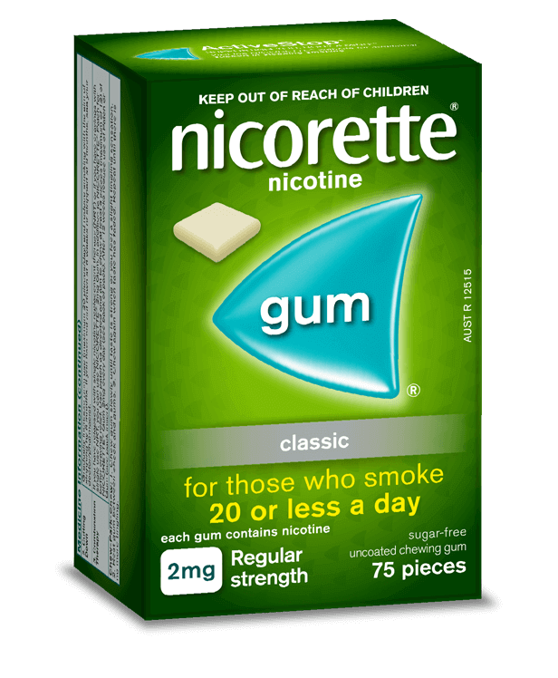 Nicotine Gum | Nicorette Gum 2mg | NICORETTE® Australia