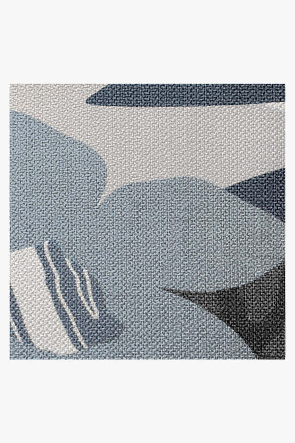 Outdoor Arcadia Steel Blue Rug