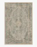 Adeline Natural Sage Rug | Ruggable