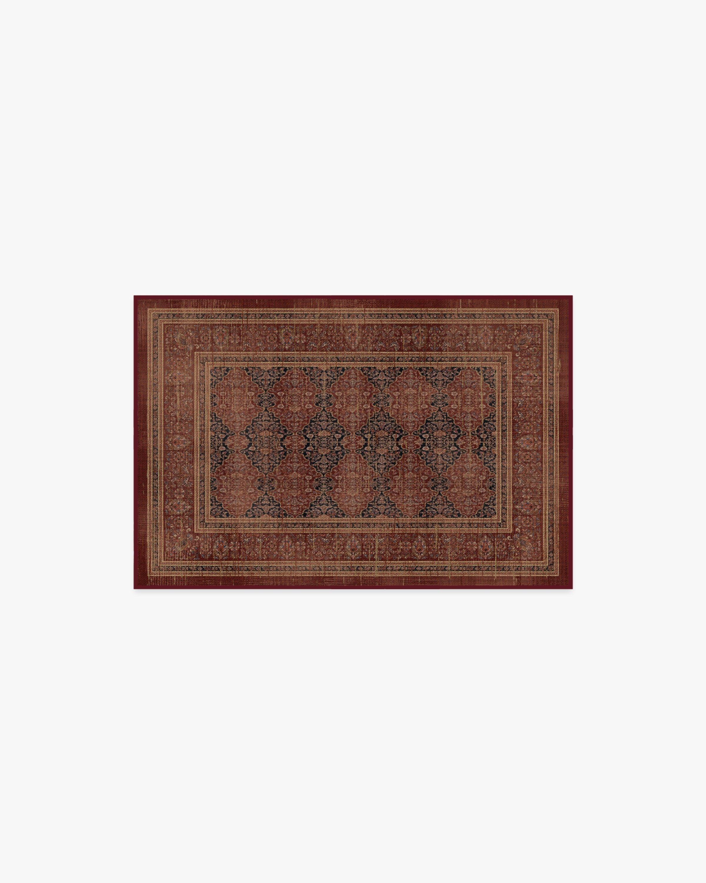 Vesper Amber Red Rug | Ruggable