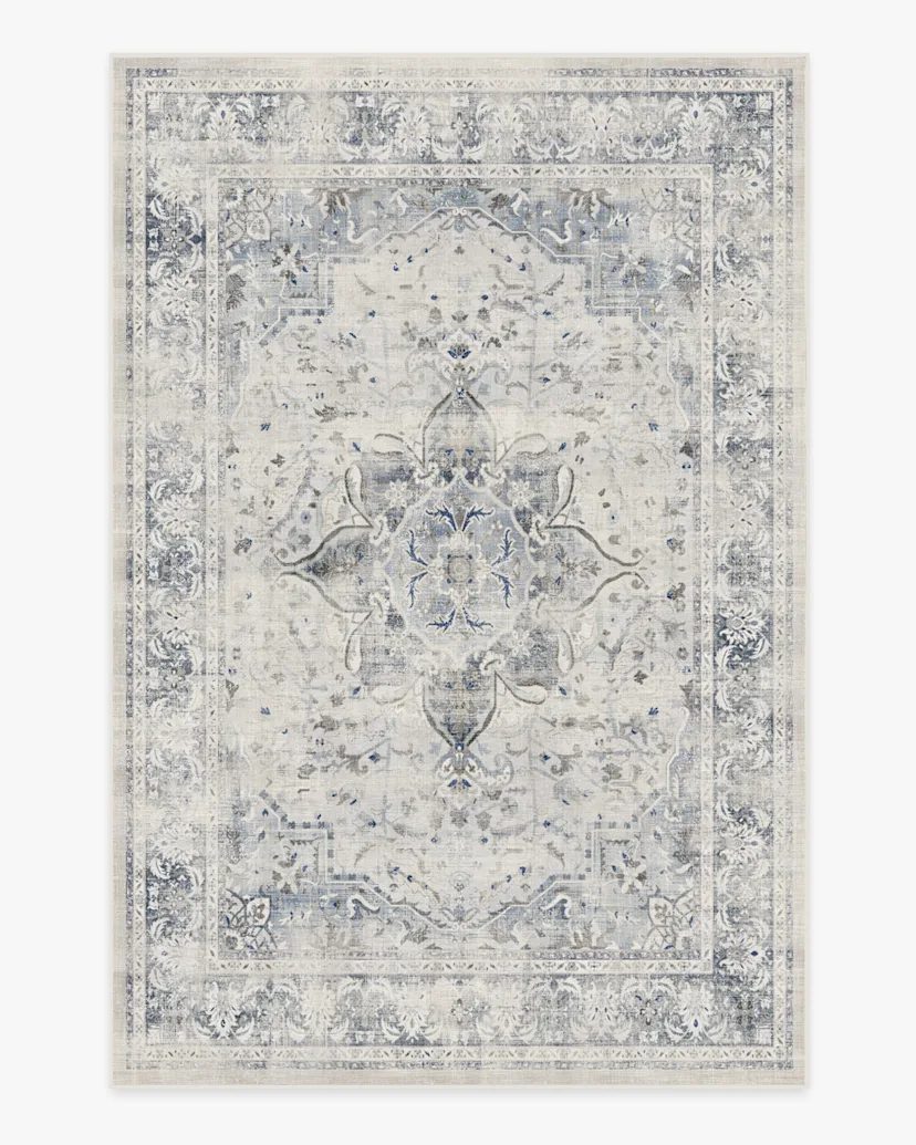 Sarrah Blue Quartz Rug | Ruggable