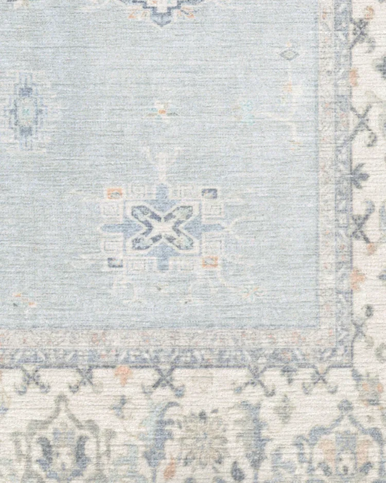 Verena Soft Blue Tufted Rug | Ruggable