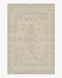 Rowan Soft Grey & Ivory Rug | Ruggable
