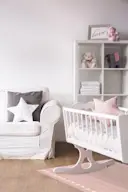 Dot Border Pink Rug | Ruggable