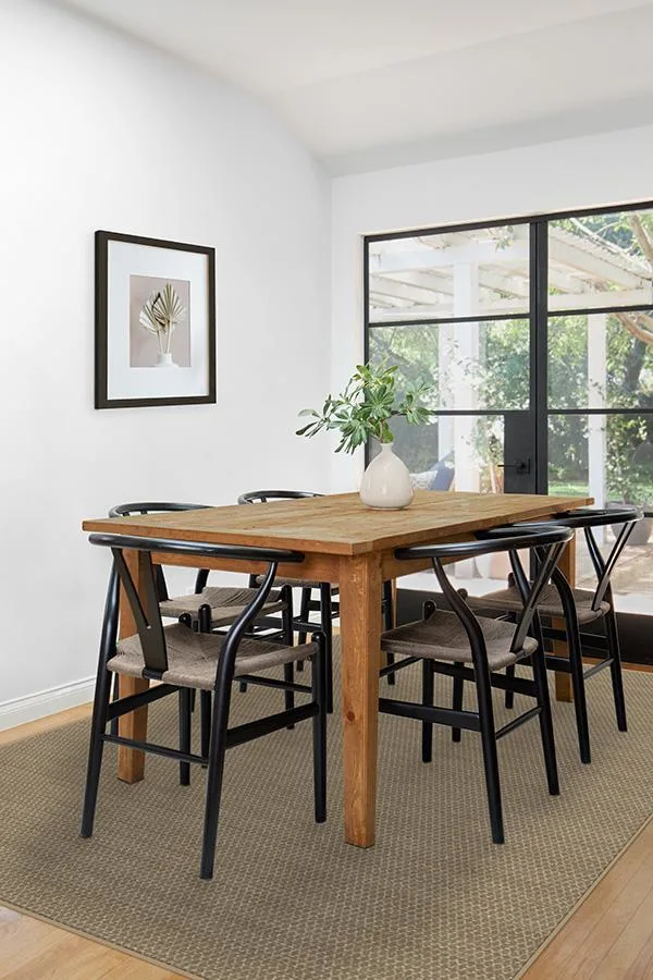 Tillie Solid Sand Re-Jute Rug | Ruggable