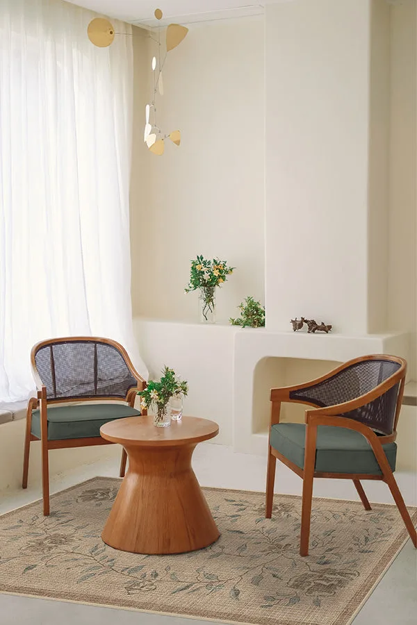 Blume Natural Sage Re-Jute Rug | Ruggable